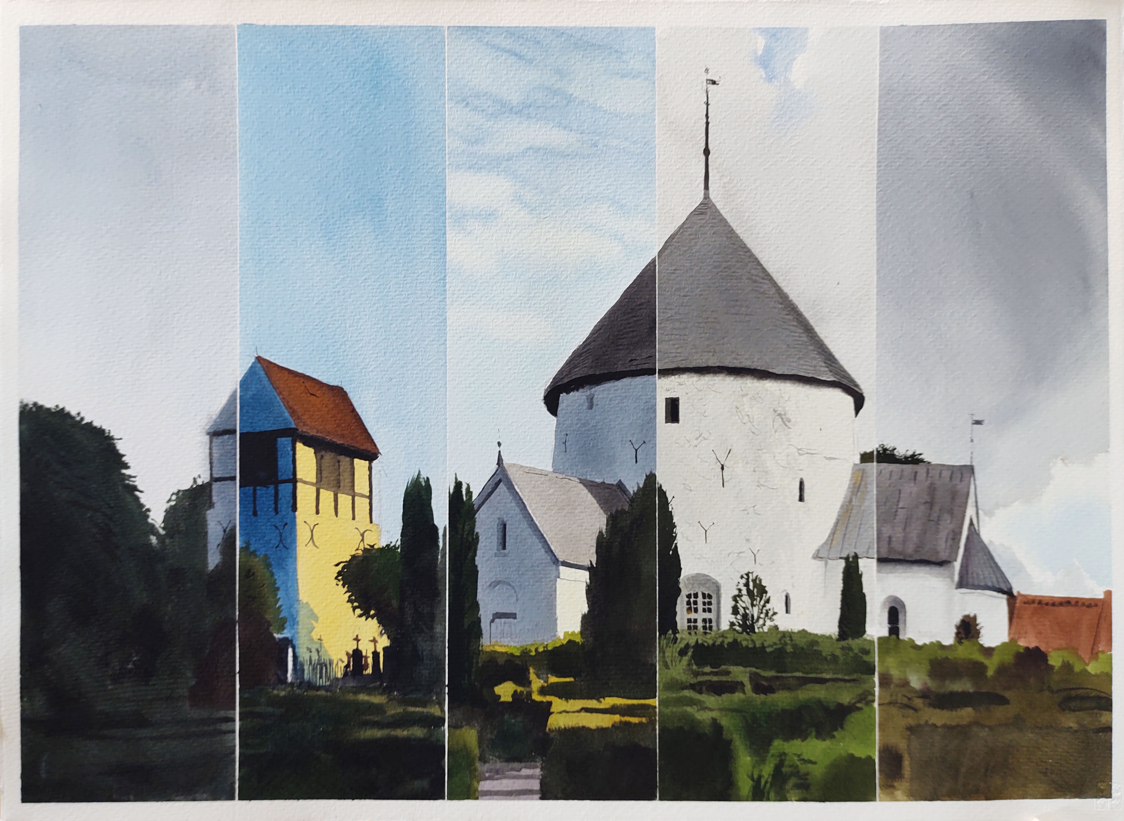 LAND 31 – fra Nylars kirke til Knuds kirke, 04.08.23 – www.benwoodhams.com